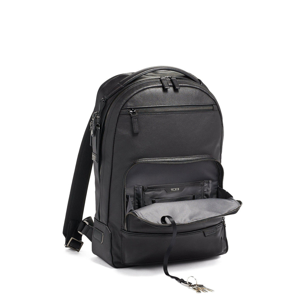 TUMI Harrison Warren Leather Backpack – Luggage Pros