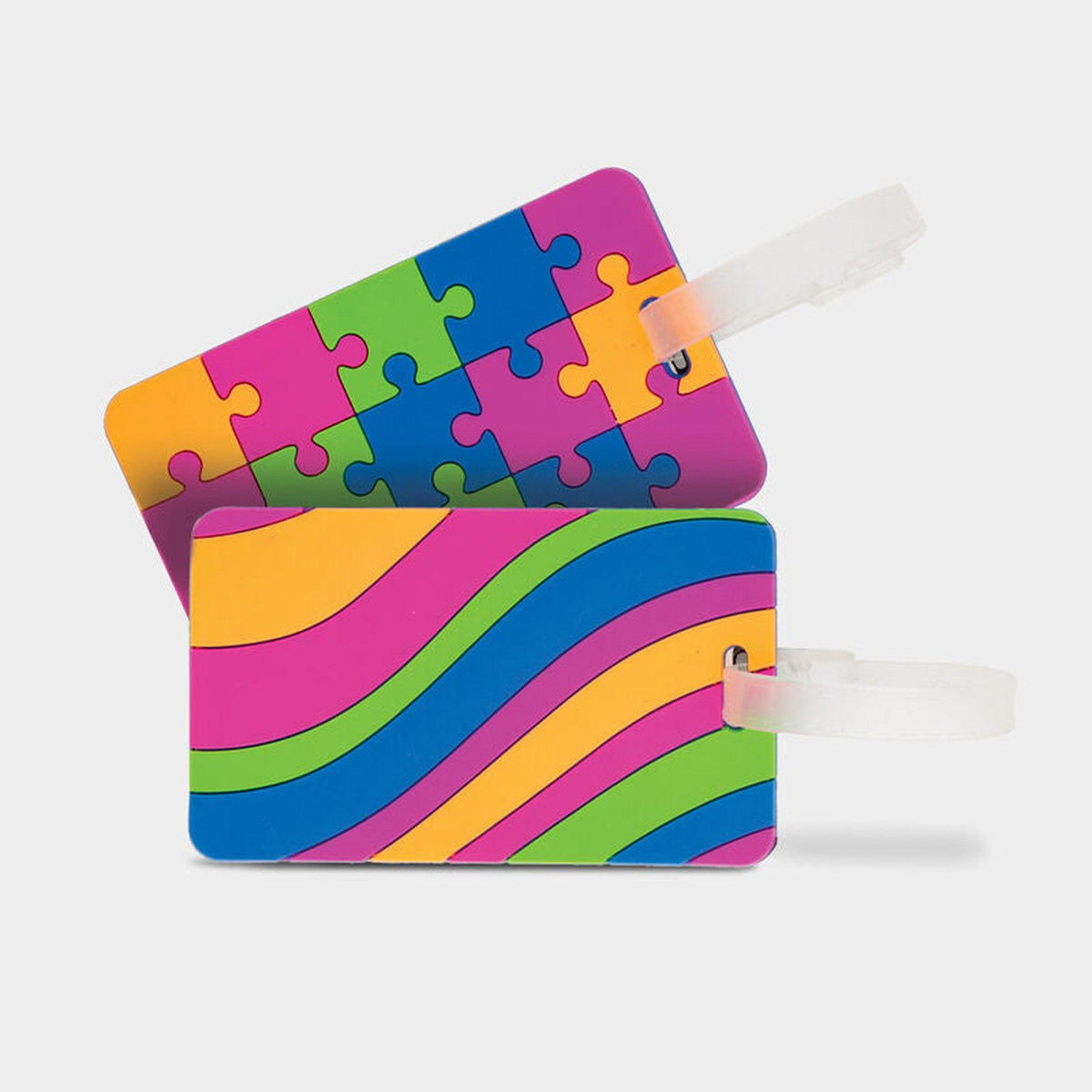 Travelon Set Of 2 Luggage Tags, Puzzle – Luggage Pros