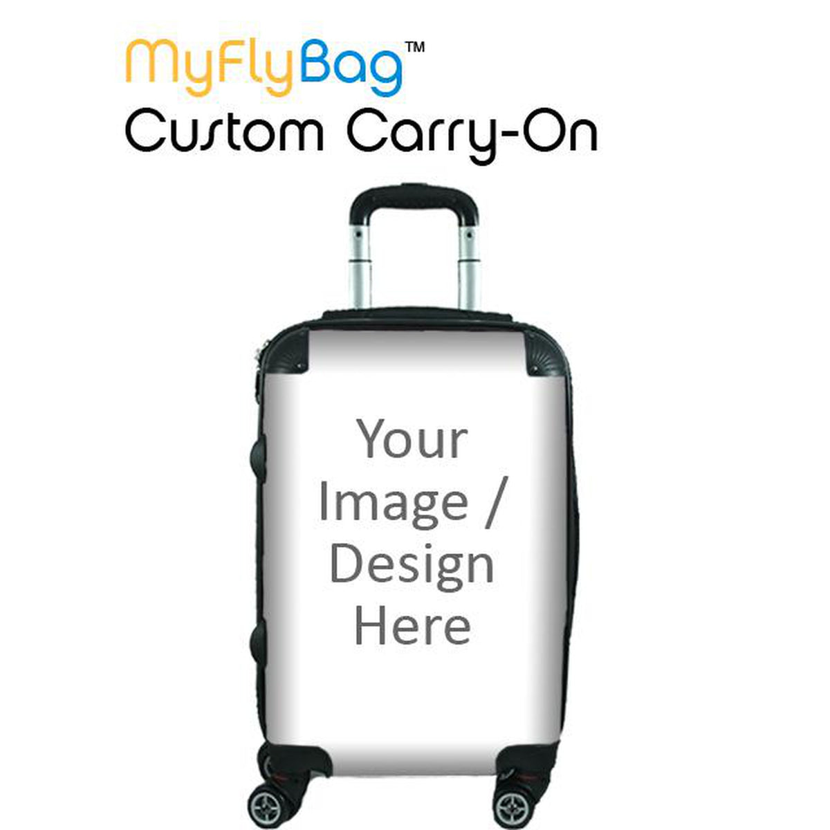 MyFly Bag Personalized Carry-On Luggage - Collage – Luggage Pros