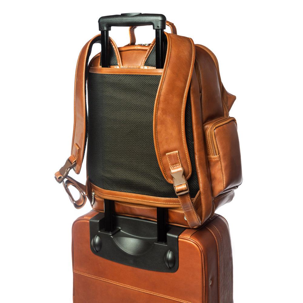Piel Leather Positano Laptop Backpack – Luggage Pros