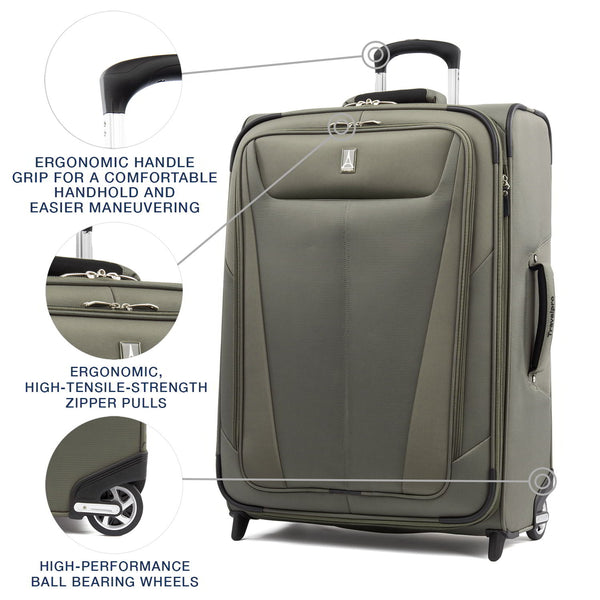 Travelpro Maxlite 5 Lightweight 26" Expandable Rollaboard (2-Wheeled ...