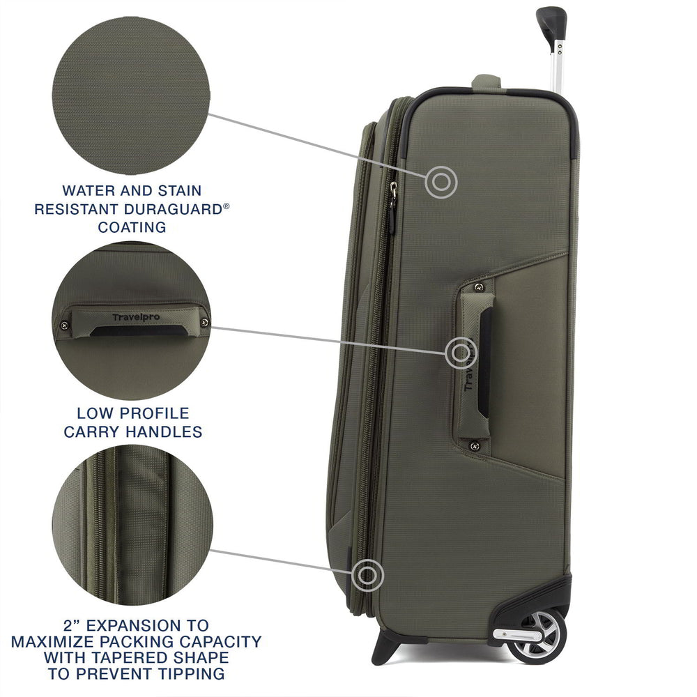 Travelpro Maxlite 5 Lightweight 26" Expandable Rollaboard (2-Wheeled ...